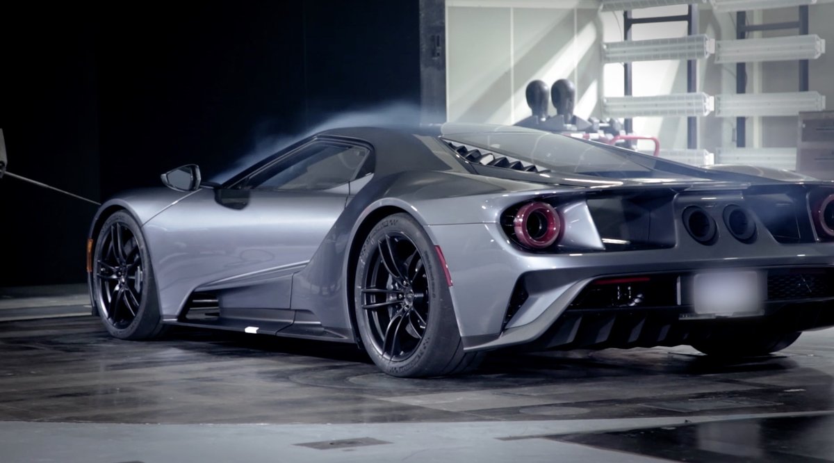 Así se prueba la aerodinámica del Ford GT a 200 km/h