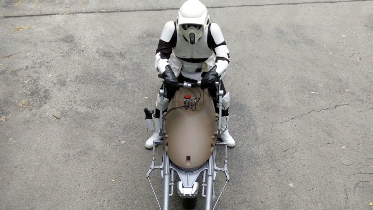 ¡La Speeder Bike de Star Wars es real!