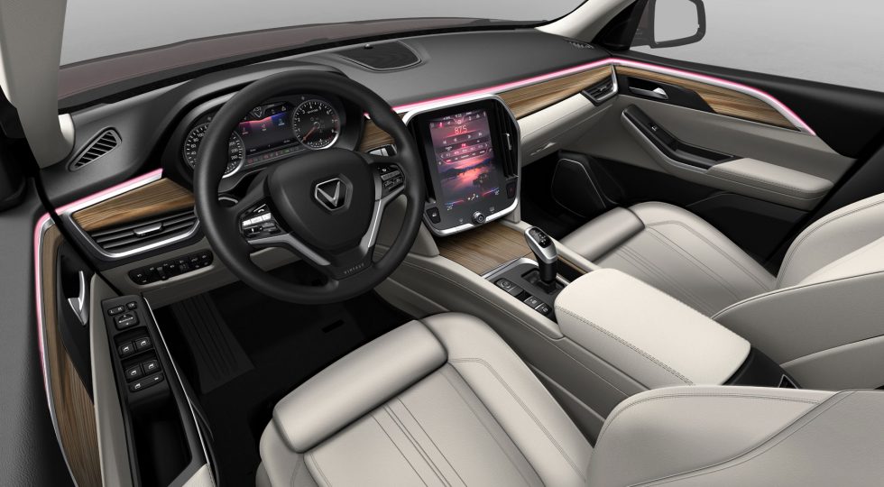 El SUV y la berlina de la marca VinFast, al detalle