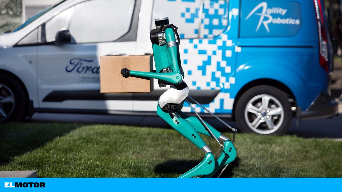 Lo último de Ford es un robot autónomo que hace de repartidor