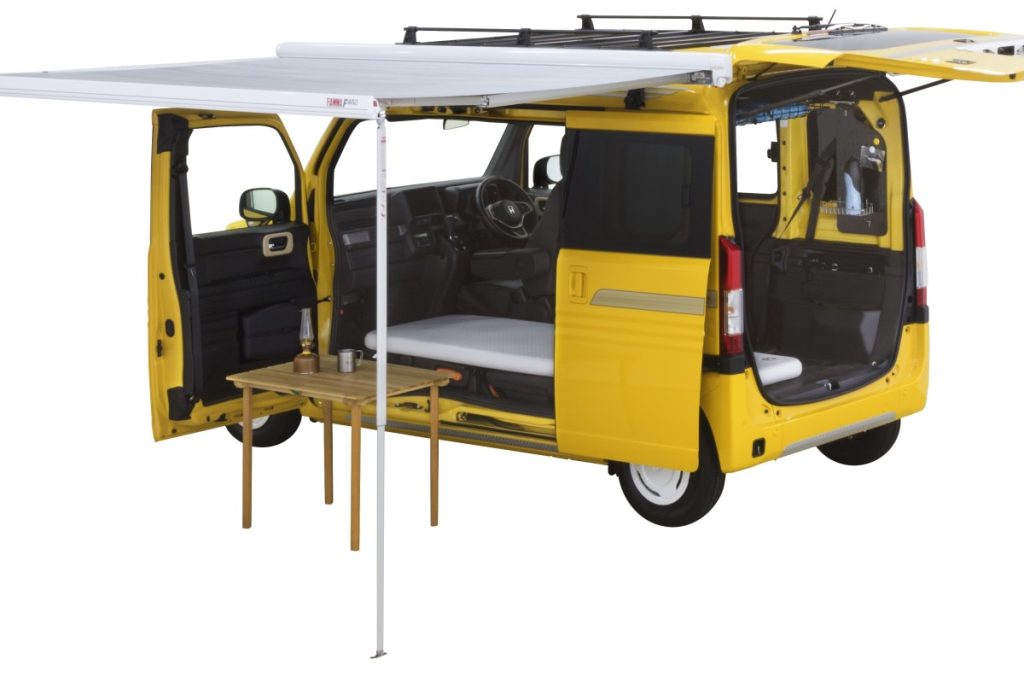 Honda N-Van Compo, la cámper más pequeña del mercado | Actualidad ...