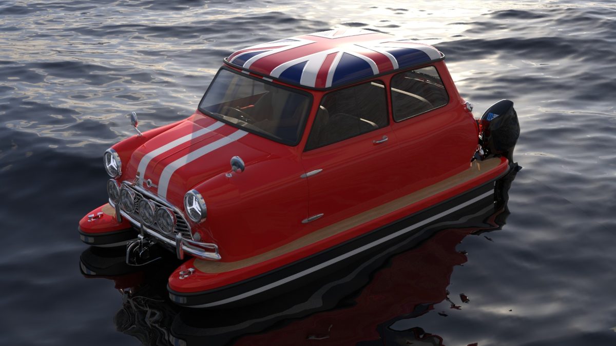 Coches acuáticos, la propuesta de Floatings Motors