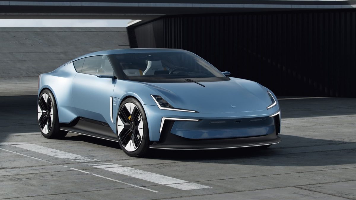 Polestar 02, un descapotable eléctrico con dron incluido