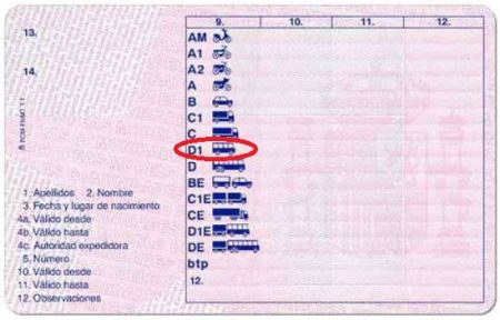 Los tipos de carnet de conducir que existen en España