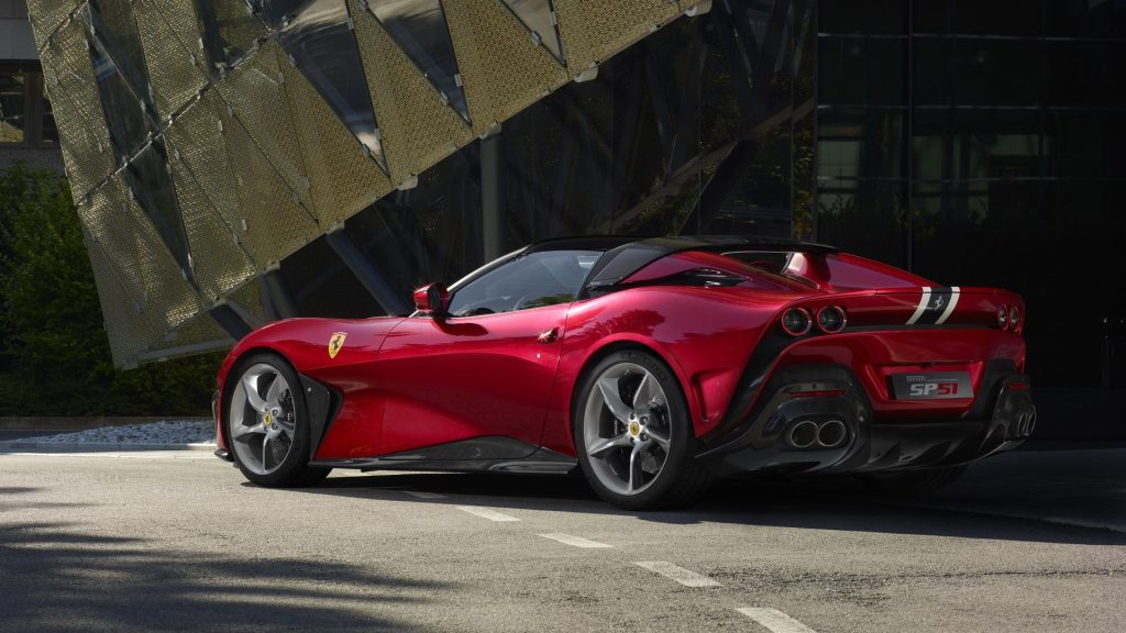 El espectacular Ferrari que no se puede mojar