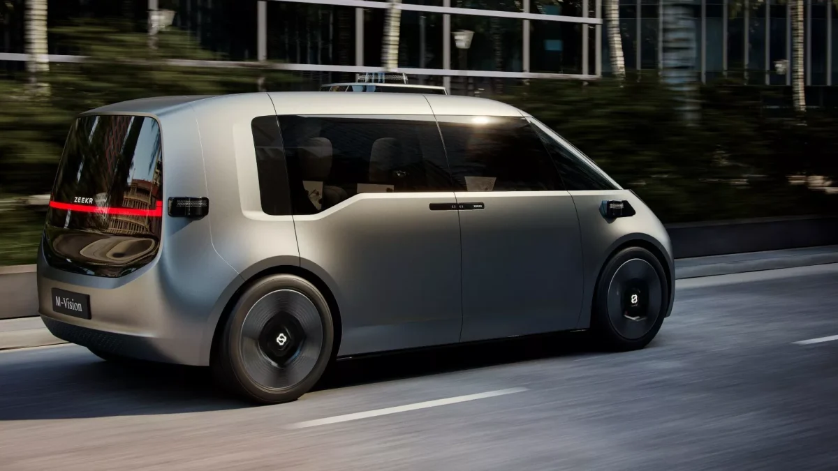 Geely Zeekr M-Vision Concept, el coche autónomo que llegará de China