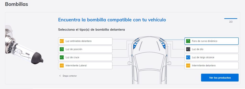 Cómo saber qué bombillas lleva el coche
