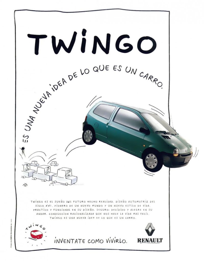 Shakira ya hablaba del Twingo en 1995: esta es la historia