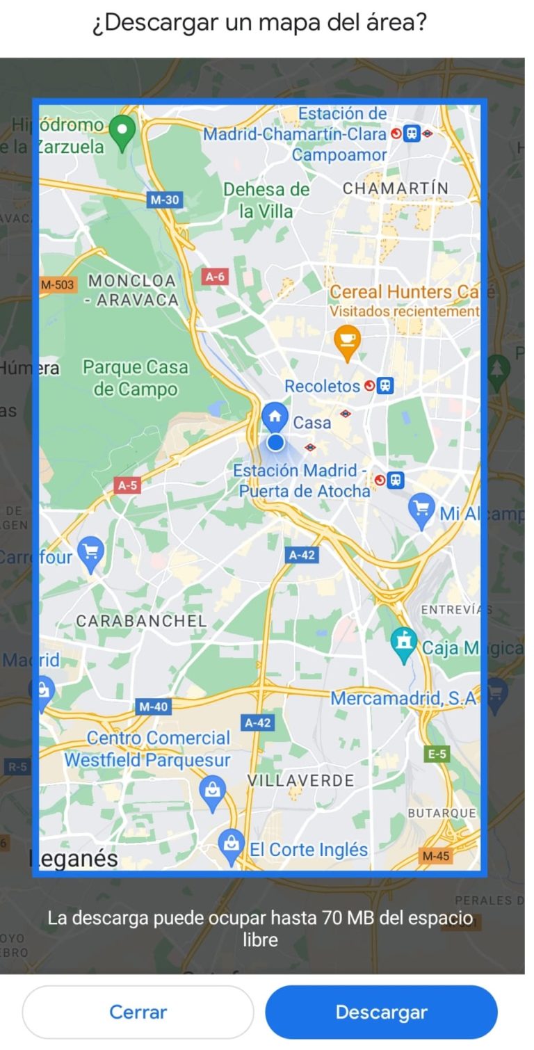 No gastes los datos de tu móvil: hay un truco para usar Google Maps sin ...