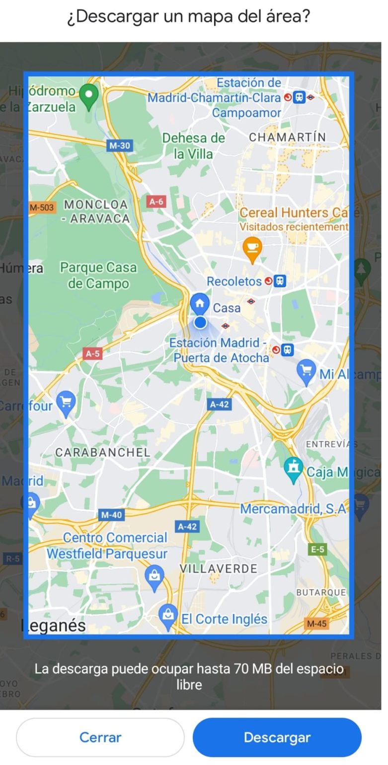 No gastes los datos de tu móvil: hay un truco para usar Google Maps sin ...