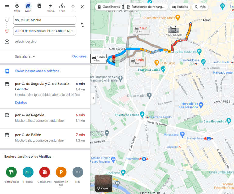 Cómo crear una ruta personalizada en Google Maps para evitar peajes y ...