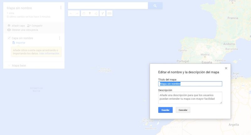 My Maps, la desconocida 'app' de Google para crear mapas personalizados
