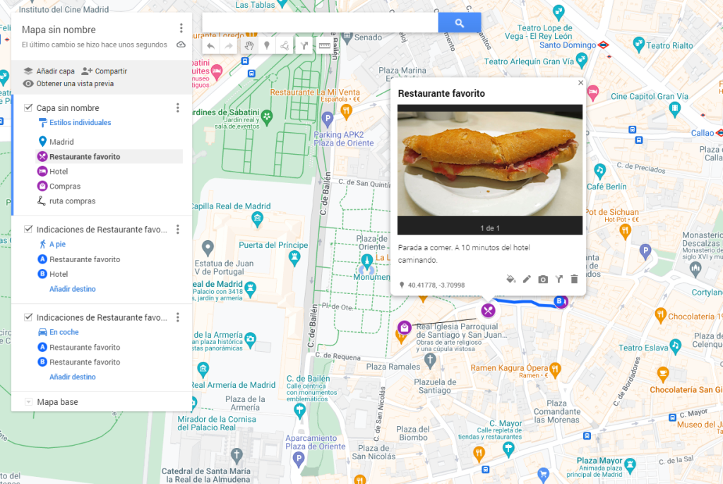 My Maps, la desconocida 'app' de Google para crear mapas personalizados