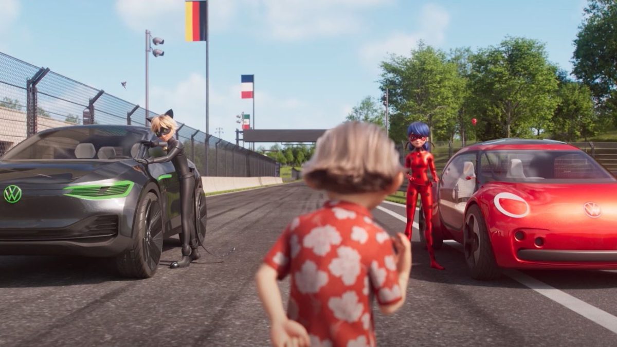 Volkswagen lanza el anuncio más original con Ladybug y Cat Noir