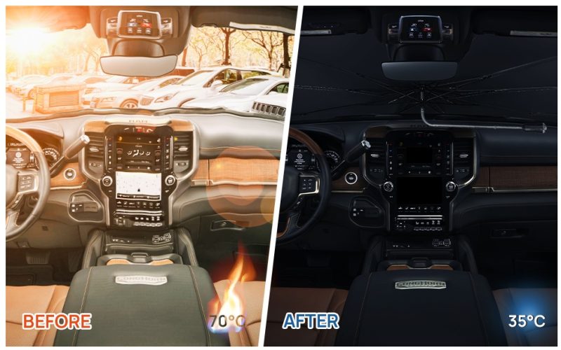 Ola de calor: hay un accesorio para el coche que reduce su temperatura ...