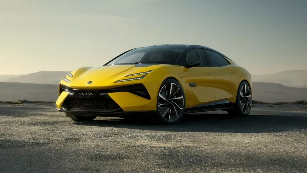 El nuevo Lotus eléctrico es una berlina de 918 CV