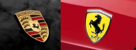 ¿Por qué el logo de Porsche se parece al de Ferrari?: la historia ...