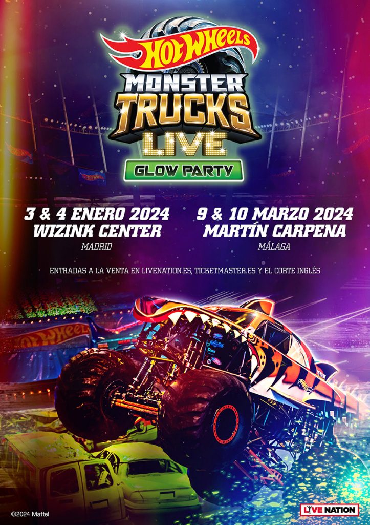 El Hot Wheels Monster Trucks Live llega a España