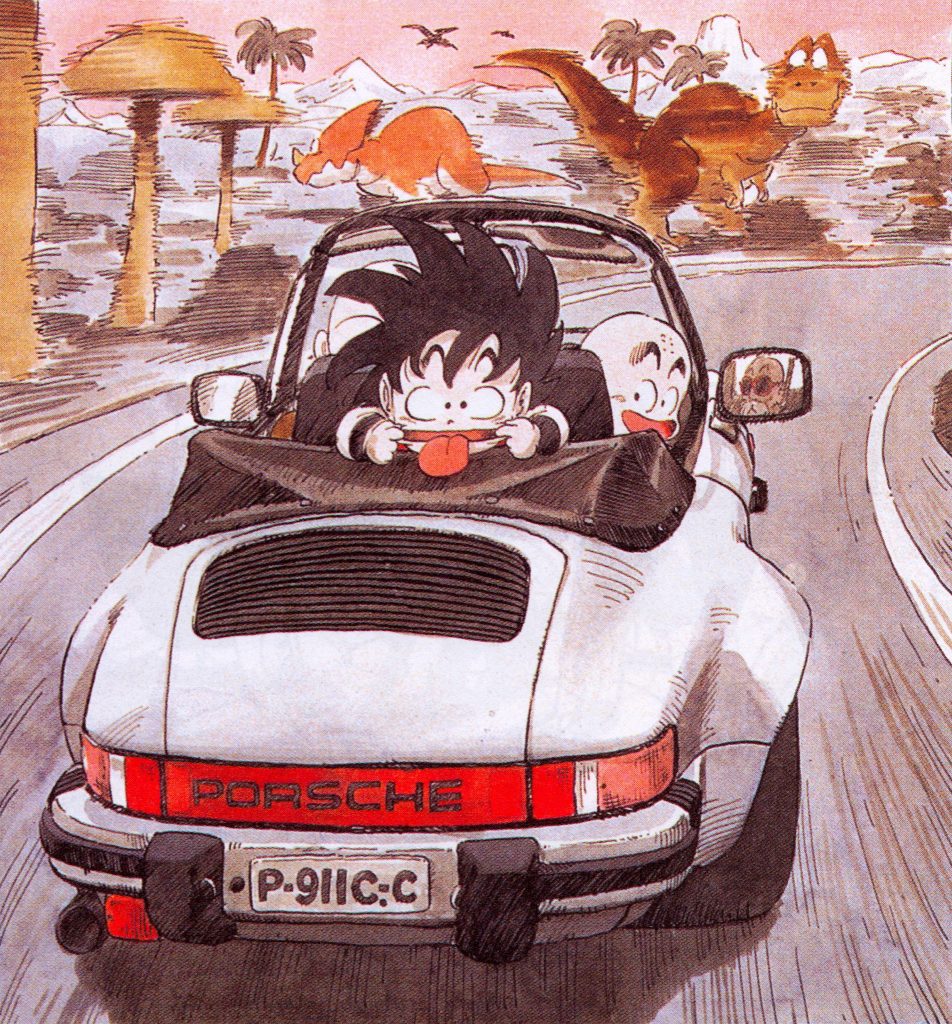Los coches que aparecieron en 'Dragon Ball', la obra magna de Akira ...