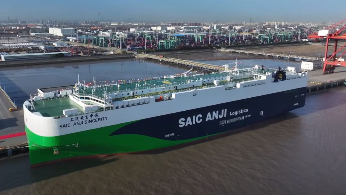 Este es el barco 'ro-ro' más grande del mundo: puede transportar hasta ...