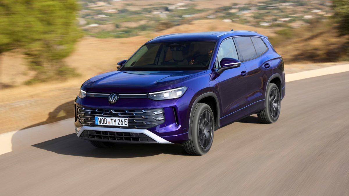 El Volkswagen Tayron es el nuevo SUV de siete plazas de la marca alemana