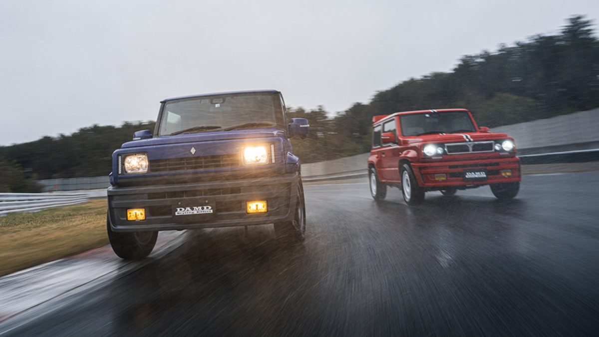 El Suzuki Jimny se viste de leyenda: nuevos kits de carrocería que evocan al Lancia Delta ...