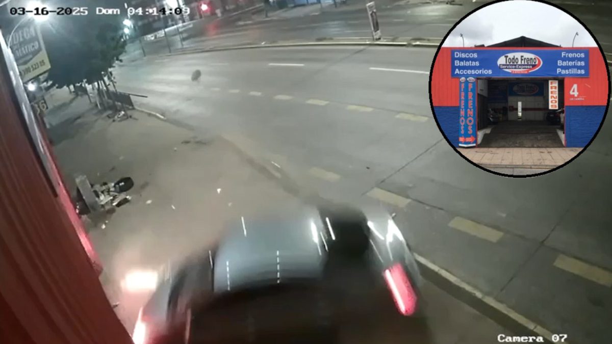 Este taller se llama Todo Freno, pero nadie frena: más de 10 coches se han estrellado en su ...