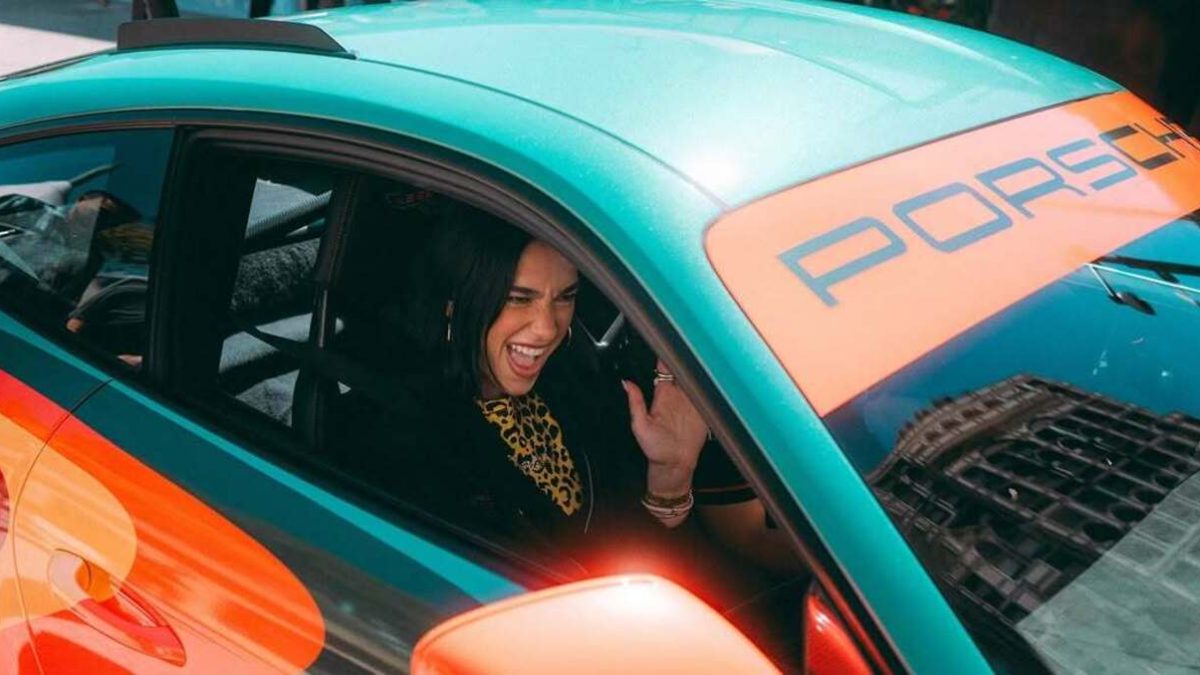 El Porsche más especial para Dua Lipa: la cantante estrena en Mónaco un ...