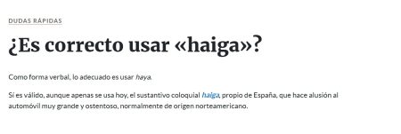 ‘Haiga’ está en la RAE, pero no significa lo que piensas: ¿por qué se ...