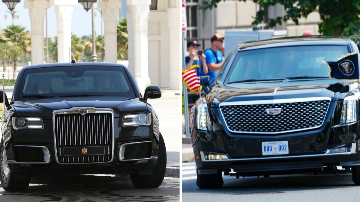 Reunión Trump-Putin: el choque frontal entre 'La Bestia' y el Aurus Senat