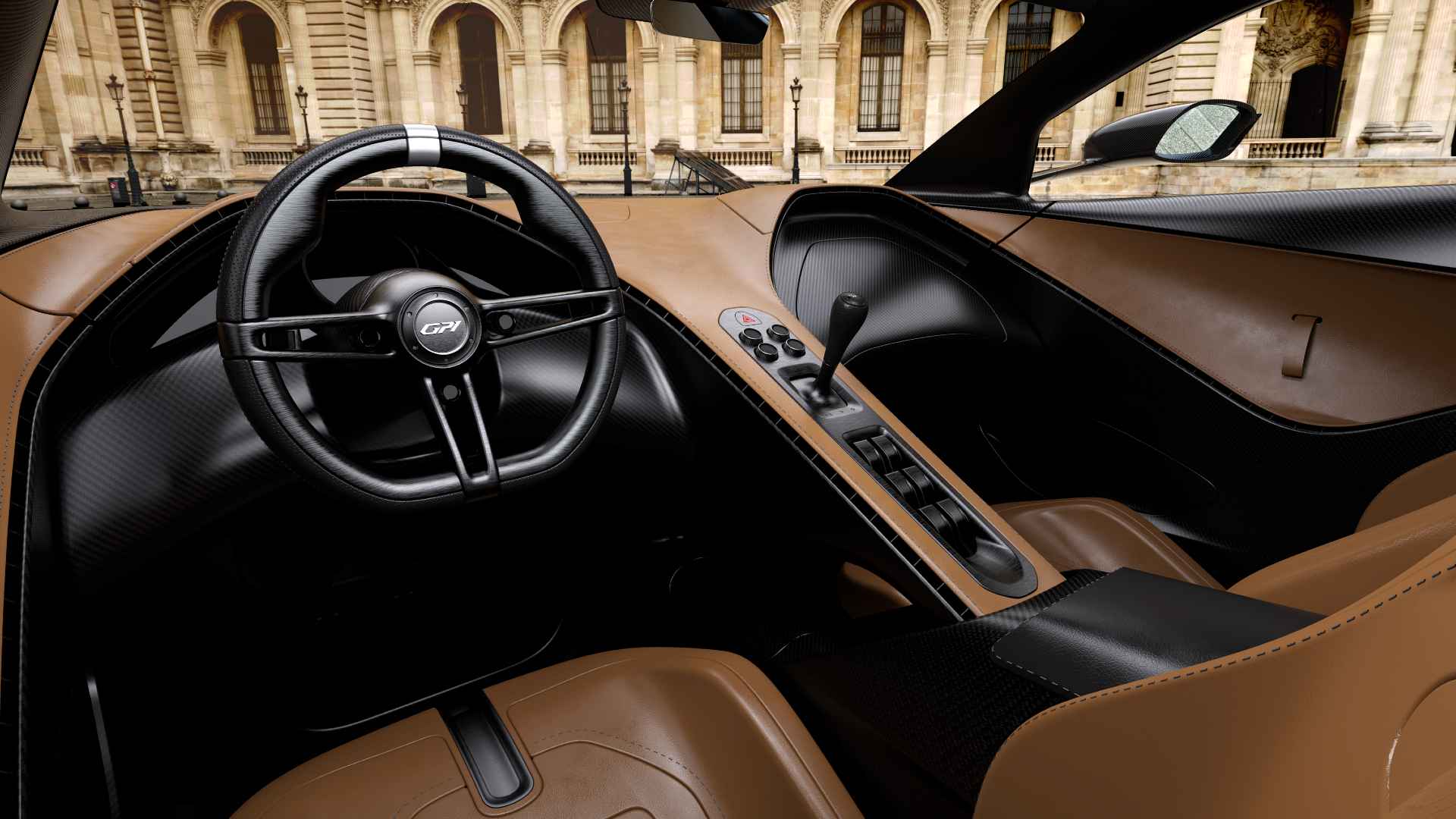 GP1, un deportivo a la antigua usanza: motor V12, sin electrificar y solo 1.000 kilos de peso