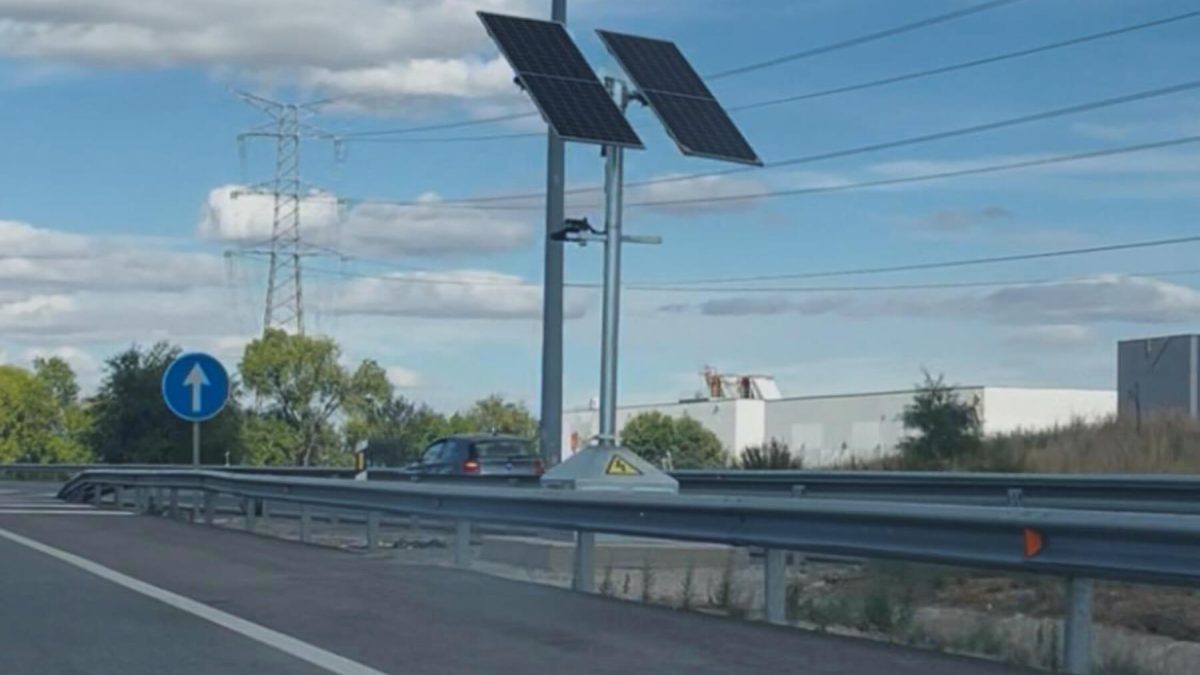 Cuidado al pasar por Nassica: el radar sorpresa de la M-50 ya está activo