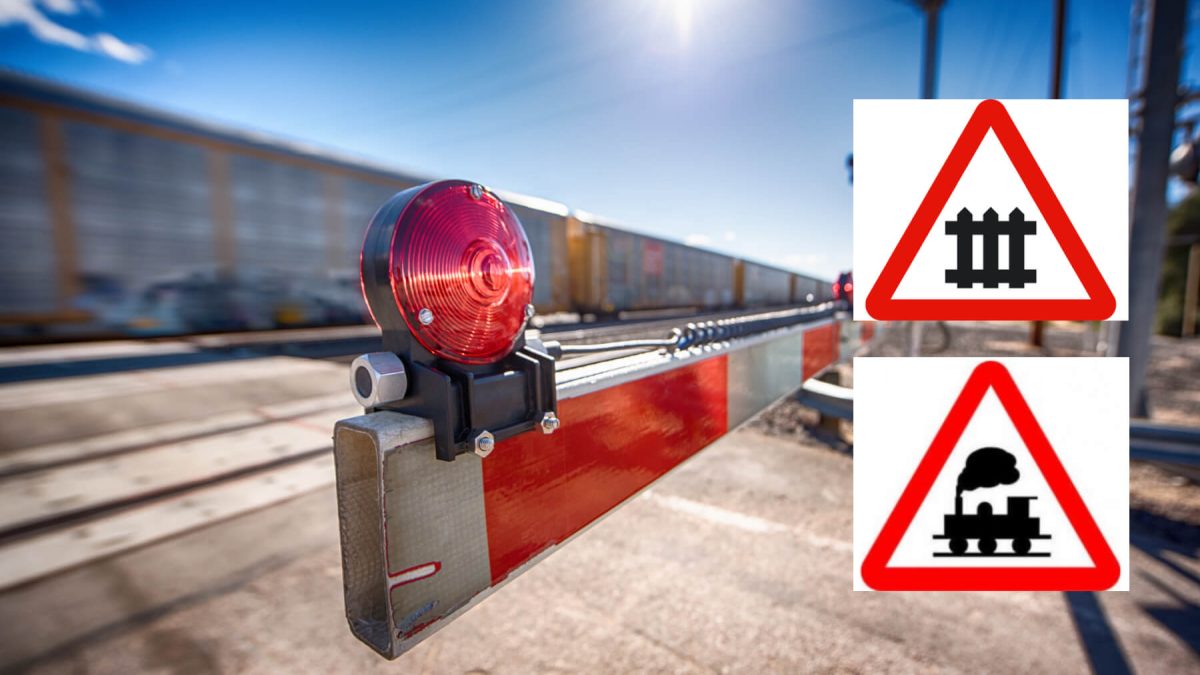 Sólo los buenos conductores saben la diferencia entre estas dos señales ...