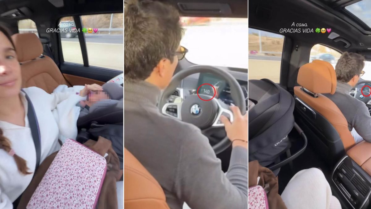 El “padre del año” iba a 140 km/h con su hija recién nacida: la última ...